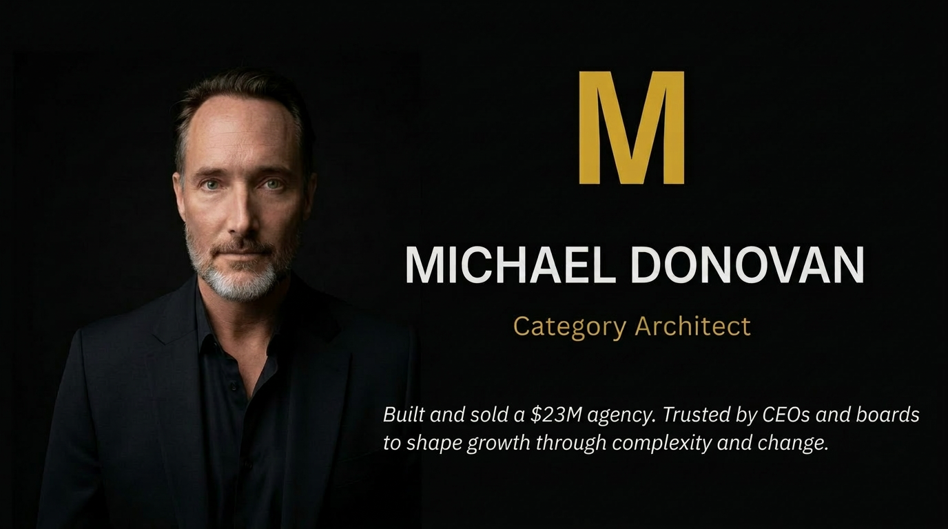 MICHAEL DONOVAN | CATEGORY ARCHITECT | FRACTIONAL CMO | MARKETING ...